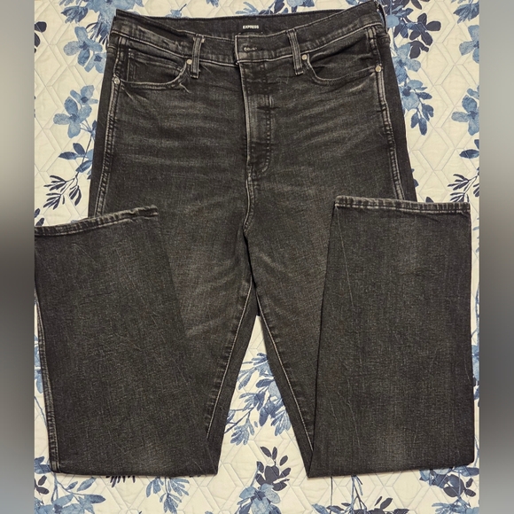 Express | Jeans | Womens Super High Rise Black Jeans | Poshmark